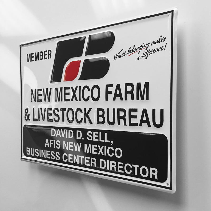 New Mexico Farm Bureau, Custom Metal Sign | SignStore – Sign Store