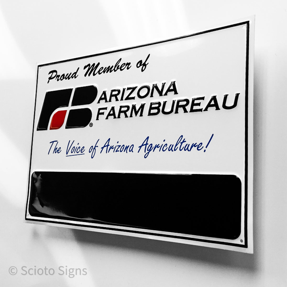 Arizona Farm Bureau Metal Sign – Sign Store