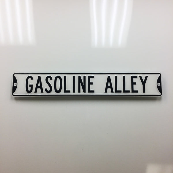 Gasoline Alley Metal Sign – Sign Store