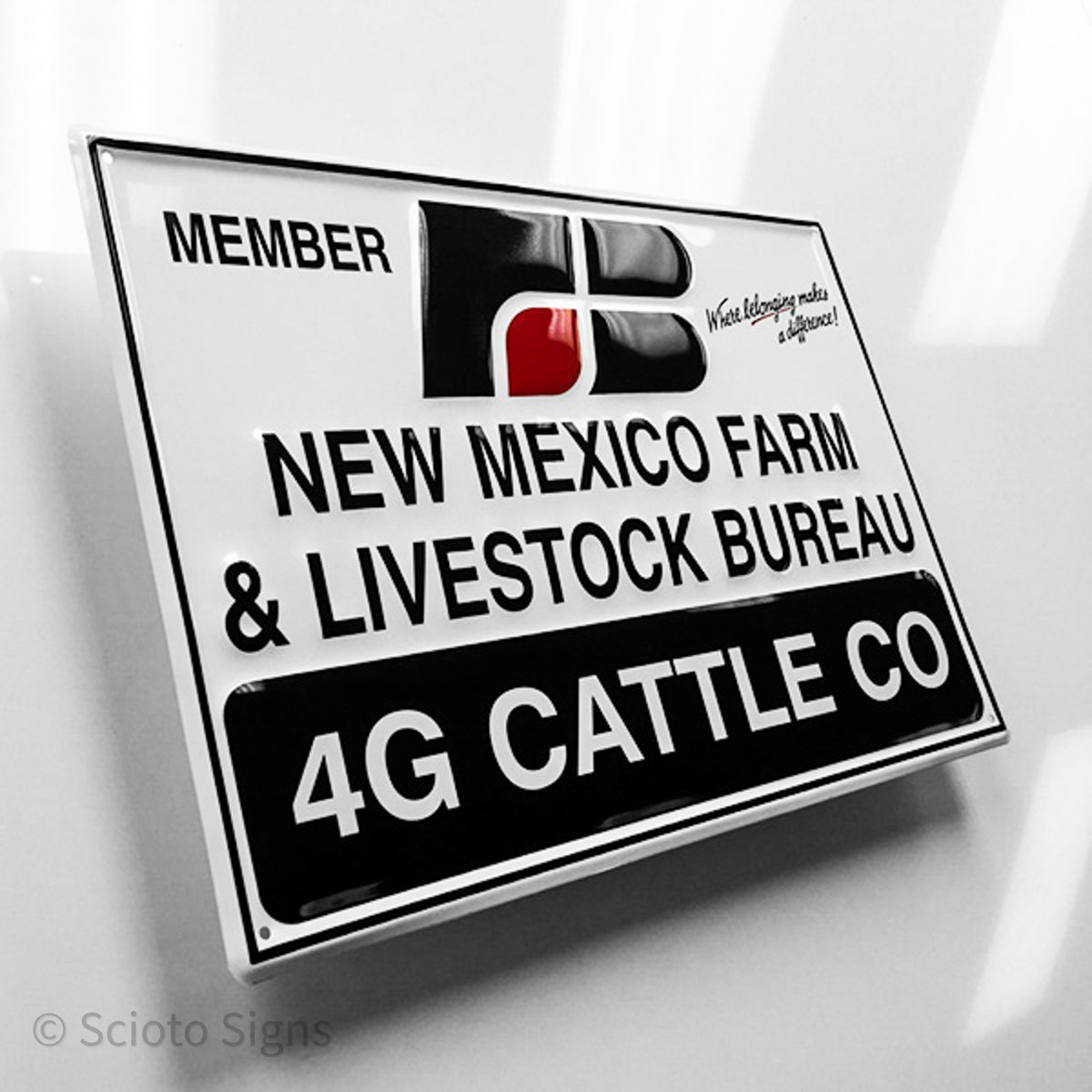 New Mexico Farm Bureau, Custom Metal Sign | SignStore – Sign Store
