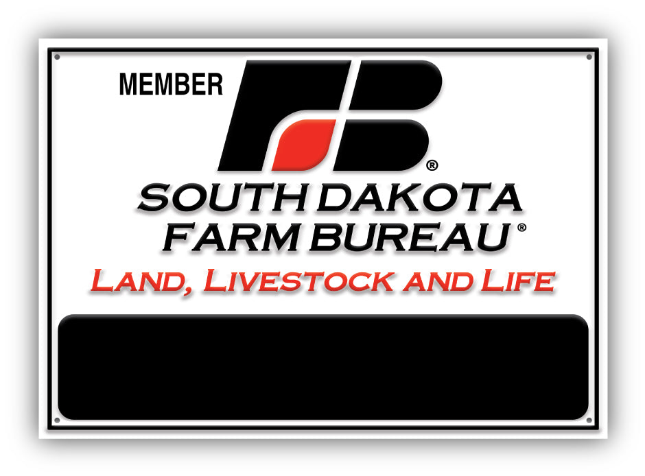 South Dakota Farm Bureau, Custom Metal Sign | SignStore – Sign Store