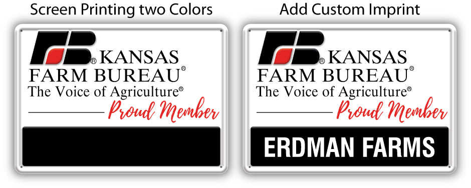 Kansas Farm Bureau, Custom Metal Sign | SignStore – Sign Store