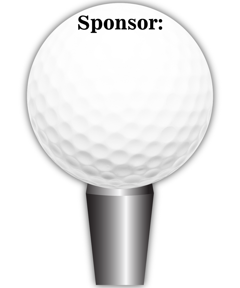 Golf Tee Sponsor Yard Sign – Sign Store